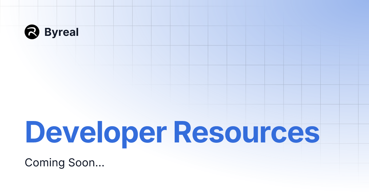 Developer Document | Byreal